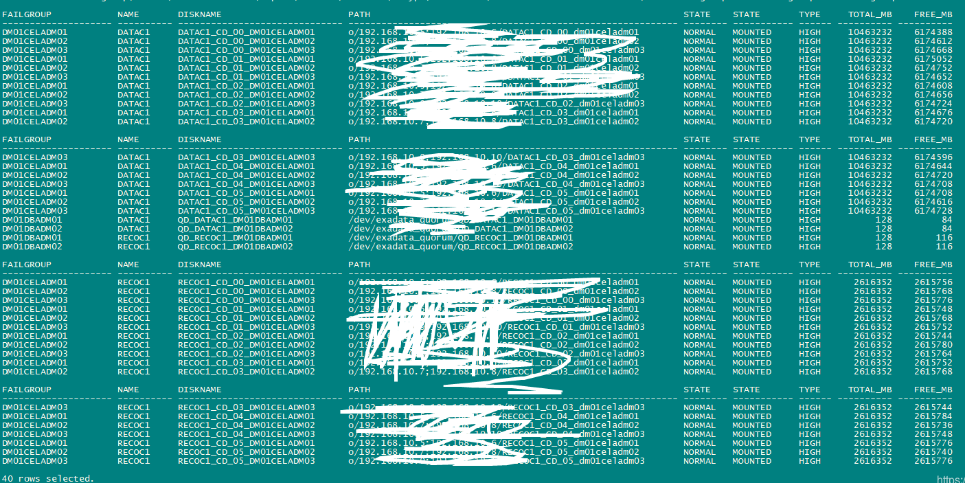 Oracle ASM磁盘组冗余机制(Failure group)_oracle asm failgroup-CSDN博客