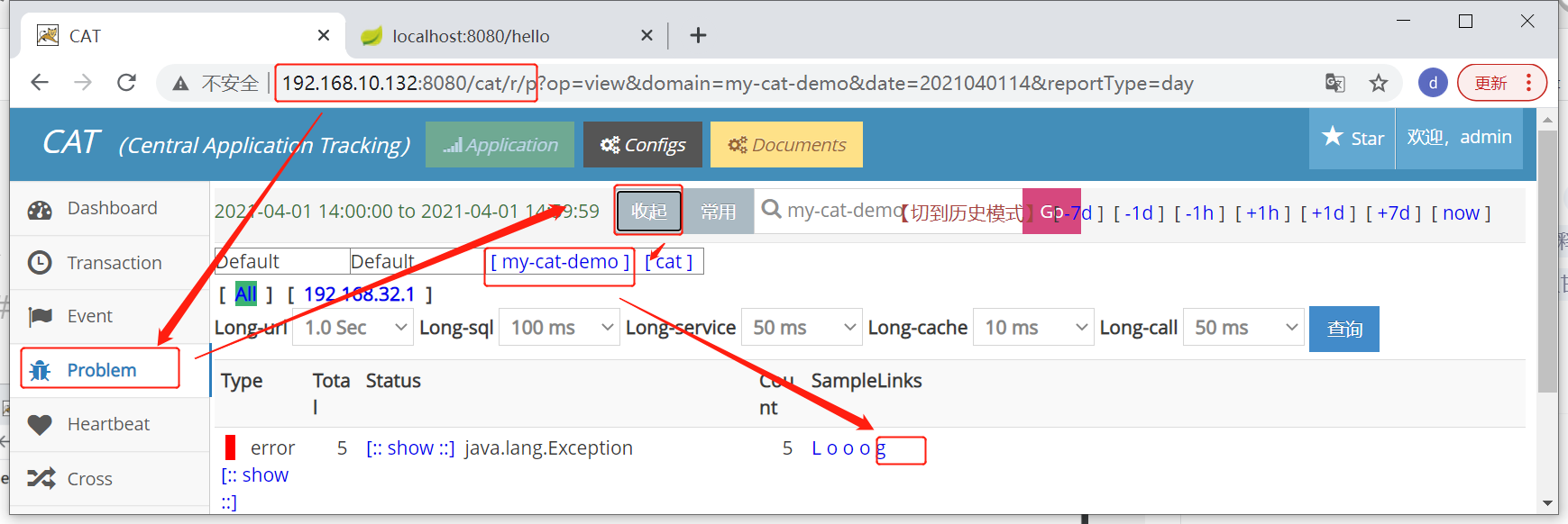 Cat3.0.0监控本地部署+springboot接入cat例子_springboot3应用接入cat 详细教程-CSDN博客