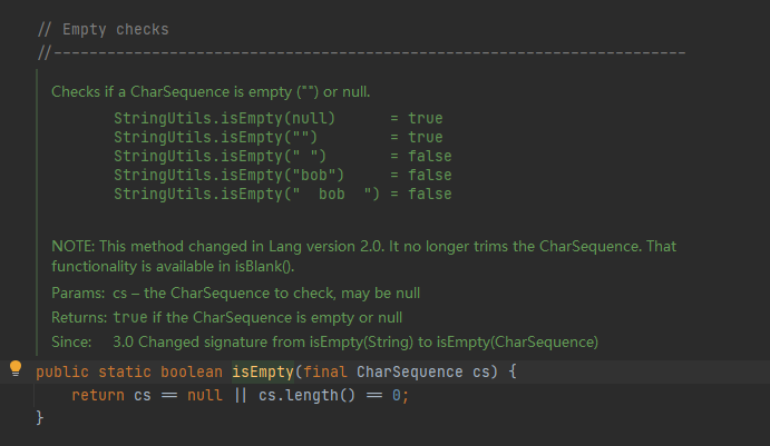 isNotBlank与isNotEmpty的区别，StringUtil和StringUtils的区别-CSDN博客