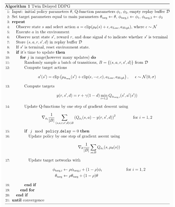 from TD3 to SAC_td3 sac-CSDN博客