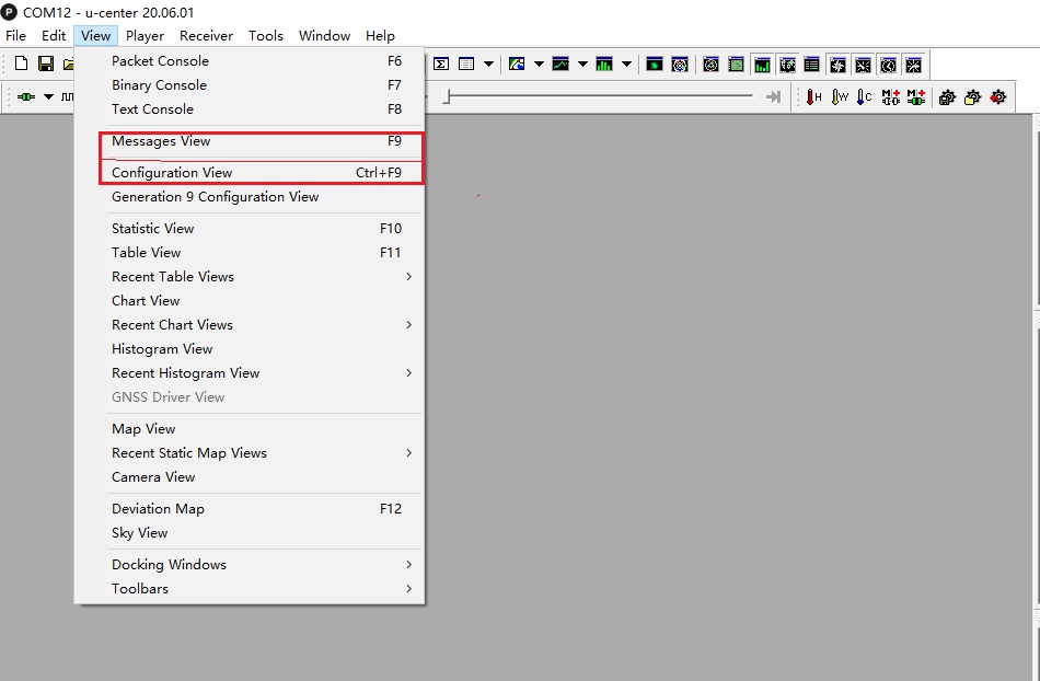 u-center软件配置Ublox NEO-M8T详细教程-CSDN博客