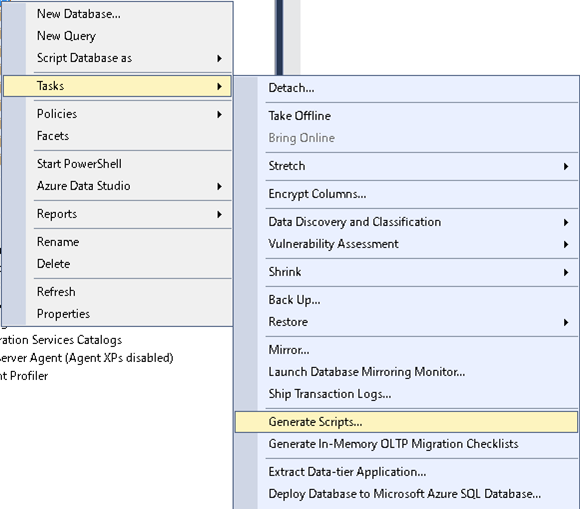 Sql Server 复制一个数据库、导出sql文件、将一个表数据移到另一个表中sqlserver中迁移某一部分15亿的单表数据进入另外一个表中 Csdn博客 7511