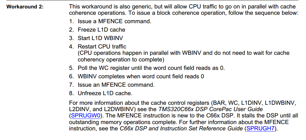 DSP 6678 多核CACHE一致性操作_ti6678 cache寄存器-CSDN博客