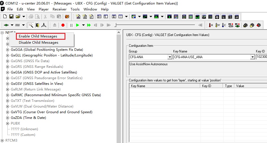 u-center软件配置Ublox NEO-M8T详细教程-CSDN博客