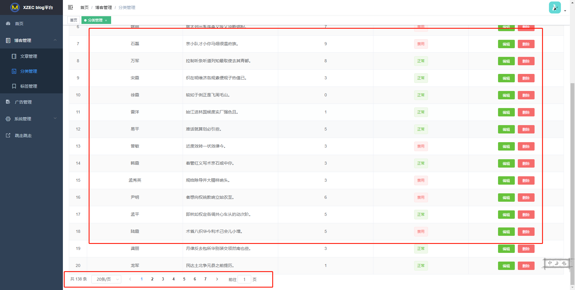 vue-element-admin 列表页以及分页（四）_vue-element-admin table中的数据放在哪-CSDN博客