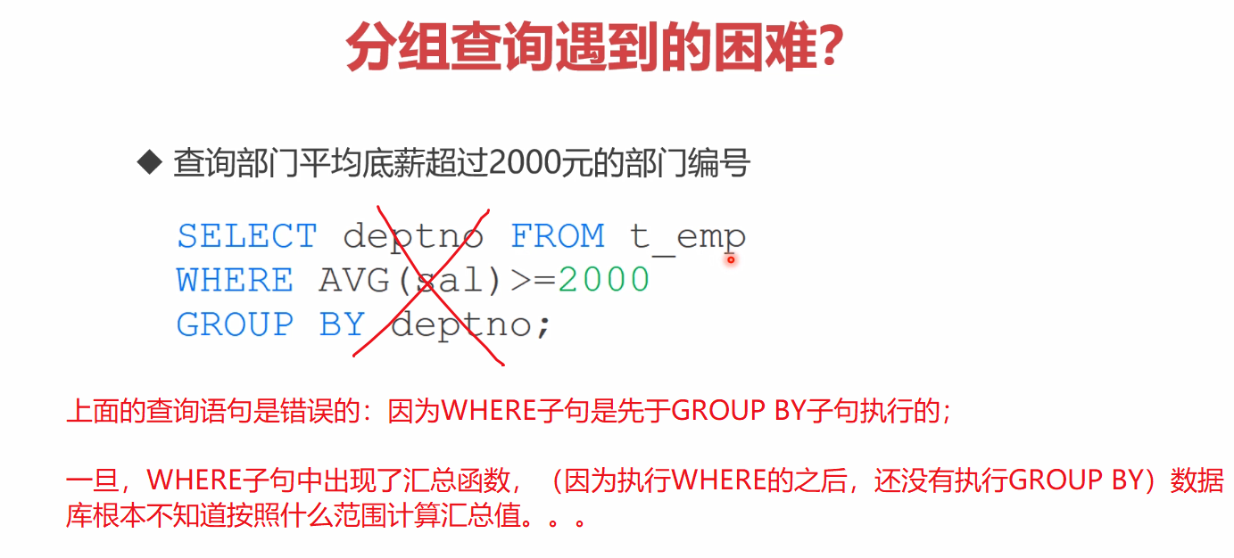数据库的高级查询四：having子句（having子句需要和group By子句结合，才能使用）sql Having必须和group By Csdn博客 