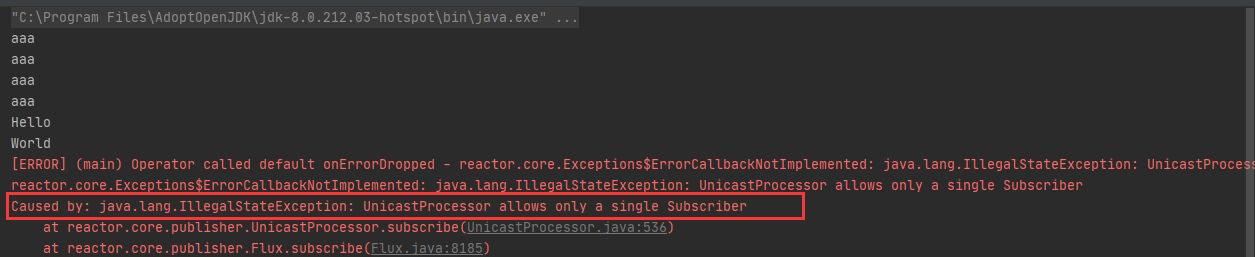Reactor响应式编程系列（七）- 探索Processor_unicastprocessor-CSDN博客