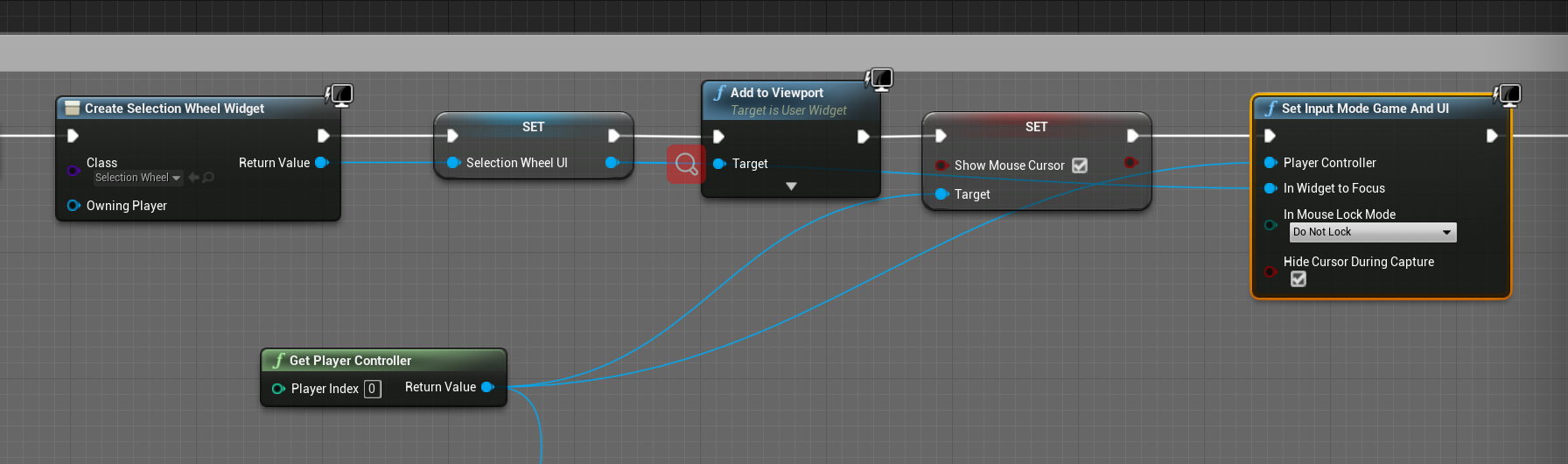 UE4 显示鼠标 添加UI_ue 获取ui控件鼠标位置-CSDN博客