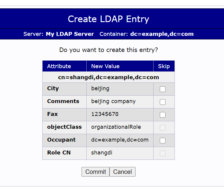 LDAP配置与测试_ldap测试-CSDN博客