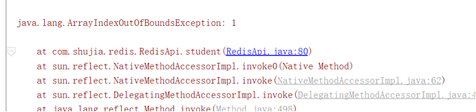 java.lang.ArrayIndexOutOfBoundsException: 1 字符串分割数组越界，报错为1_字段切割异常,定长长度:-1-CSDN博客