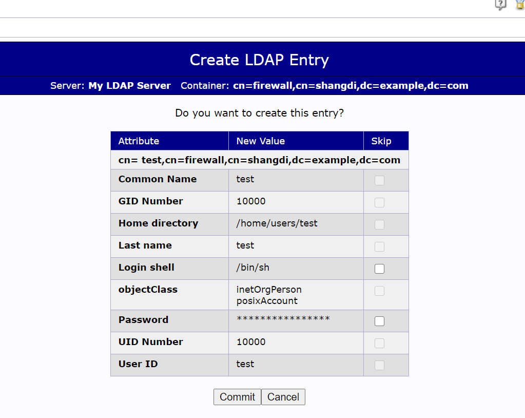 LDAP配置与测试_ldap测试-CSDN博客