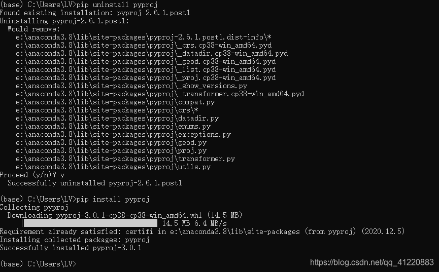 遇到问题:crserror Invalid Projection Epsg 4326 Internal Proj Error Proj Create Sql Error On