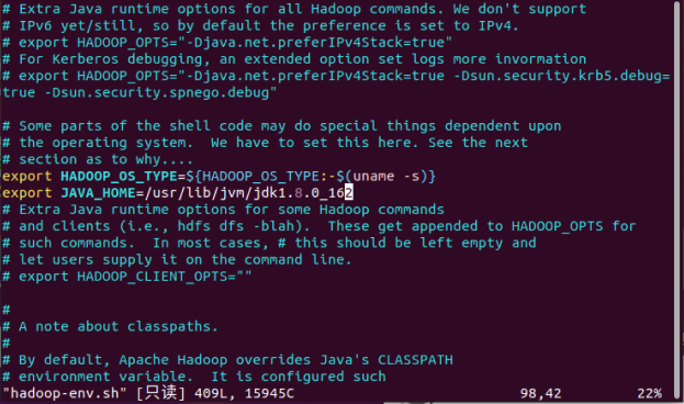 ERROR: JAVA_HOME /usr/lib/jvm/default-java does not exist. 运行Hadoop出现 ...
