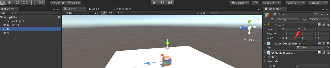 unity3D（三）创建一个代码文件控制物体运动_新建一个3d unity项目,创建一个plane和一个cube,编写脚本文件move.cs,通过w,-CSDN博客