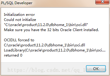 安装PLSQL Developer 13 (64 bit)登录数据库提示returned 0_ocidll forced to returned 0-CSDN博客