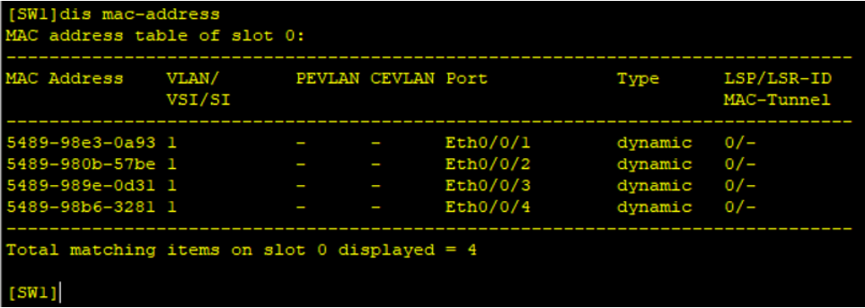 华为端口安全_mac-limit maximum-CSDN博客