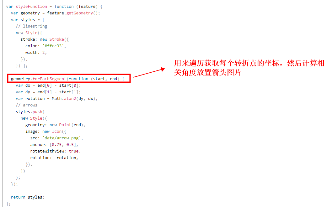 使用openLayer画箭头_openlayer 两点中间绘制箭头-CSDN博客