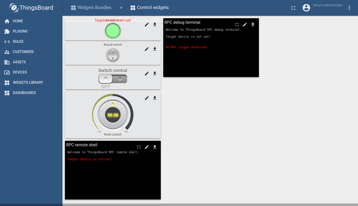 Thingsboard Widgets Library（部件库）_thingsboard 部件包-CSDN博客
