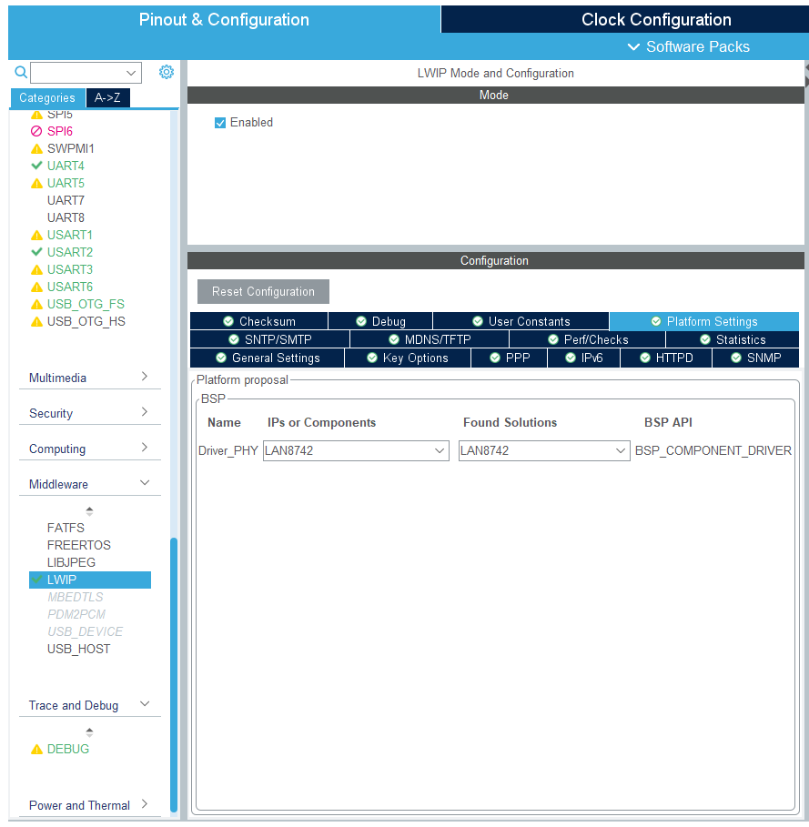 STM32H7+CUBE+ETH+LWIP配置及设置_stm32h7 lwip-CSDN博客
