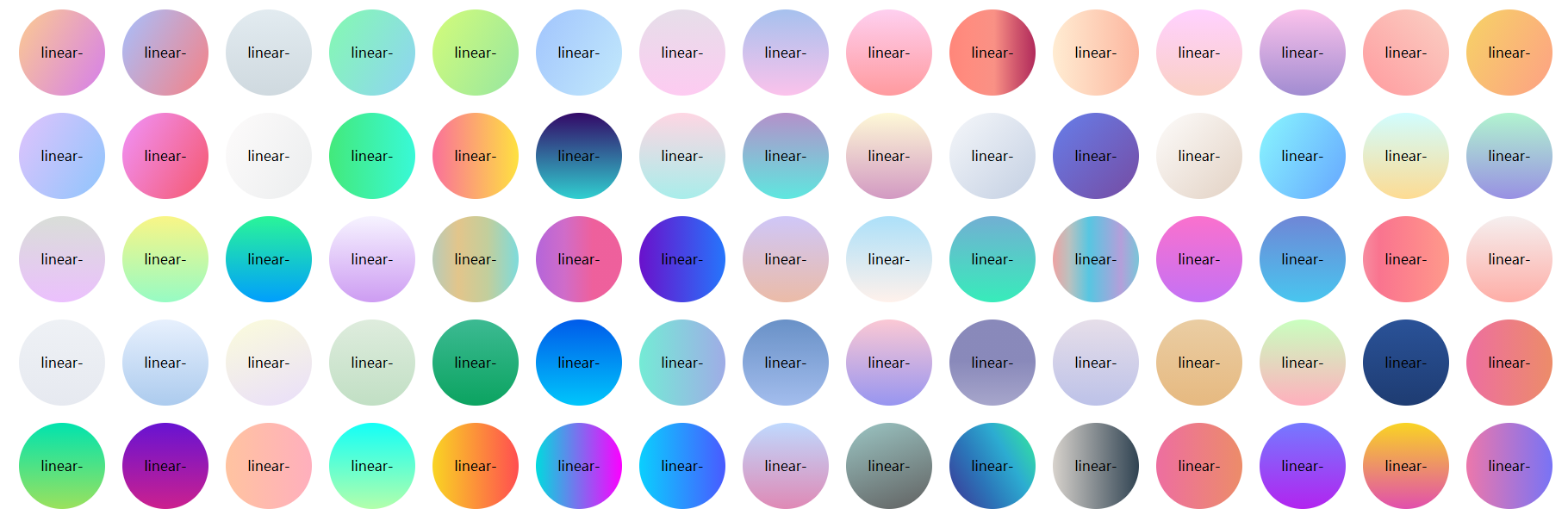 100多种css渐变 支持点击颜色可复制对应颜色代码_linear-gradient(to top, #ff9a9e 0%, #fecfef 99%, #-CSDN博客