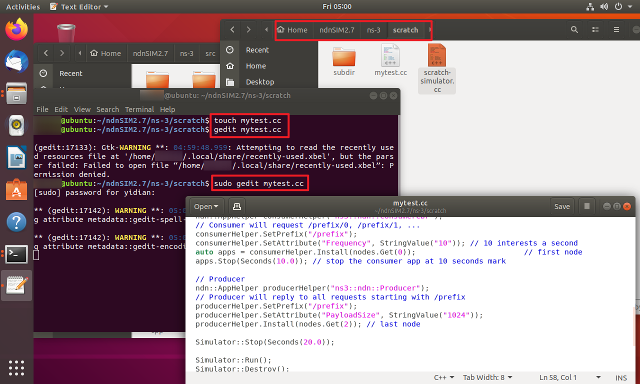 ndnSIM 应该在哪里编写脚本 自己编写的文件放在哪运行？_producerhelper.setattribute-CSDN博客