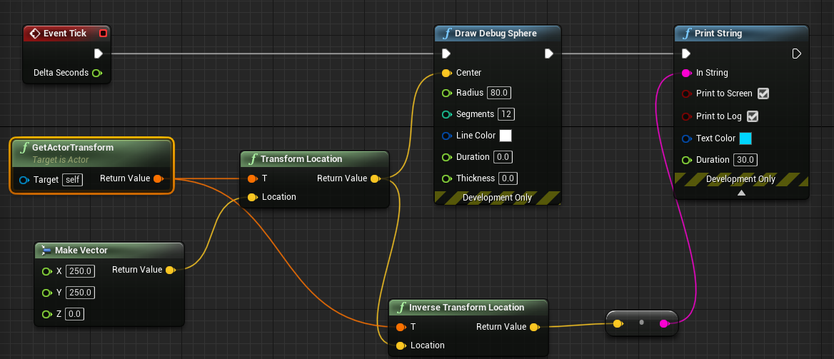 UE4_local location（本地位置） 与 world location（世界位置） 转换_ue4世界坐标转本地坐标-CSDN博客