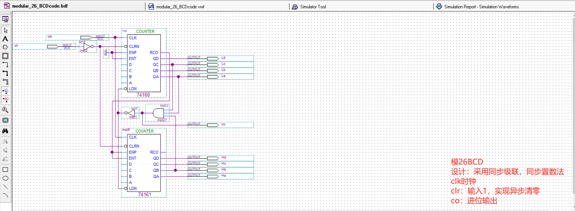 2021_Verilog_EDA技术_基于原理图的模26BCD码计数器设计_quartus模26-CSDN博客