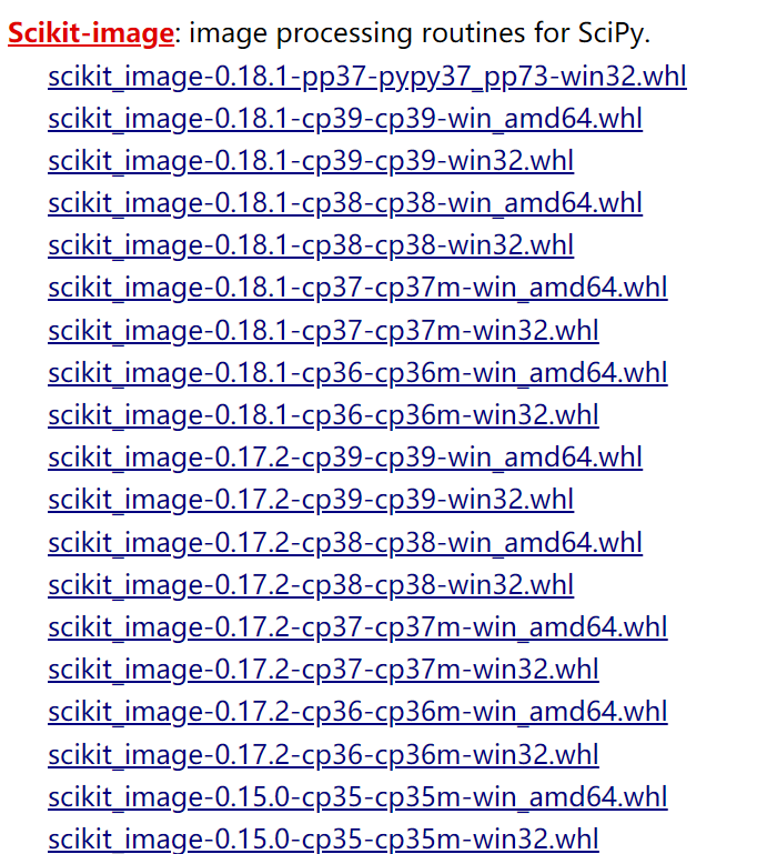 pip install scikit-image==0.13.0安装问题-CSDN博客