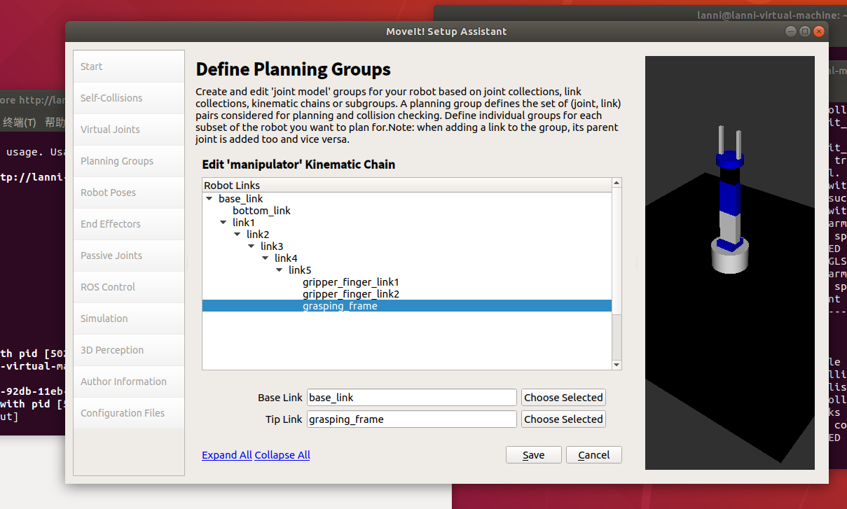Moveit!可视化配置_moveit导入uruf-CSDN博客