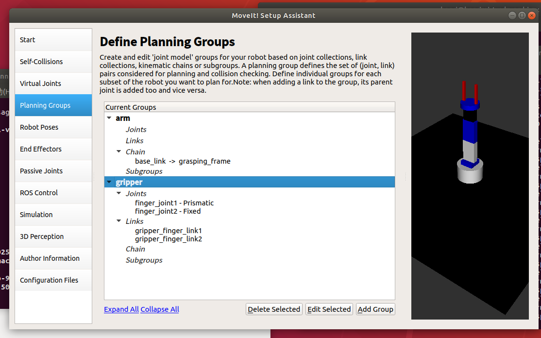 Moveit!可视化配置_moveit导入uruf-CSDN博客