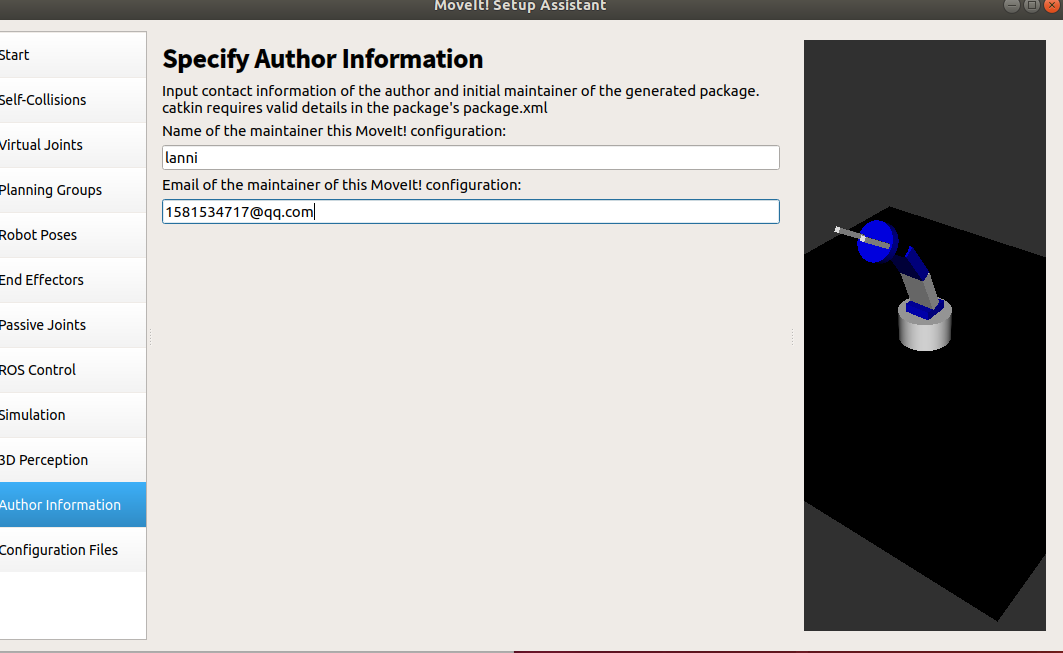 Moveit!可视化配置_moveit导入uruf-CSDN博客