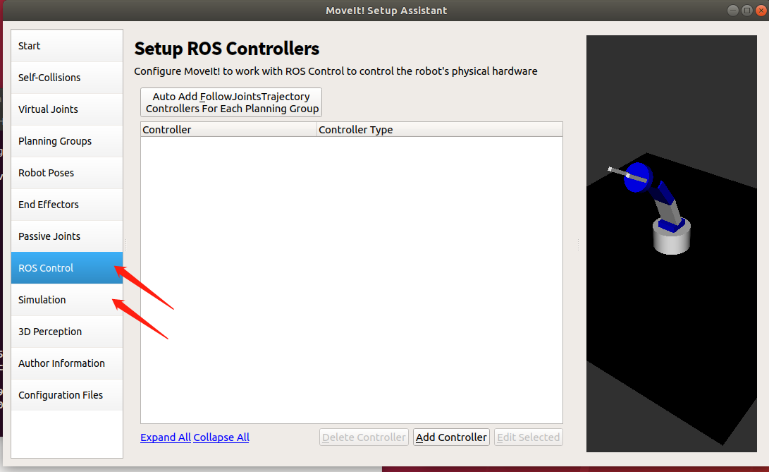 Moveit!可视化配置_moveit导入uruf-CSDN博客