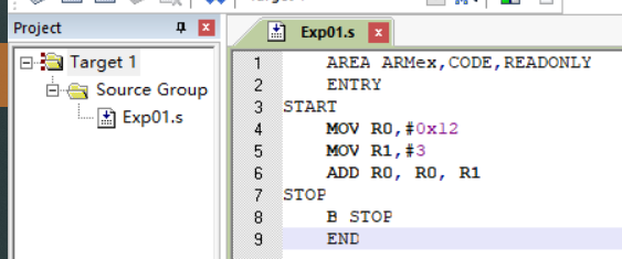 【ARM嵌入式】实验报告一 熟悉RealView MDK集成开发环境的使用_【实验目的】 1. 熟悉 realview mdk 工具软件的使用 ...