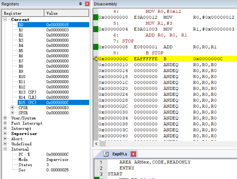 【ARM嵌入式】实验报告一 熟悉RealView MDK集成开发环境的使用_【实验目的】 1. 熟悉 realview mdk 工具软件的使用 ...