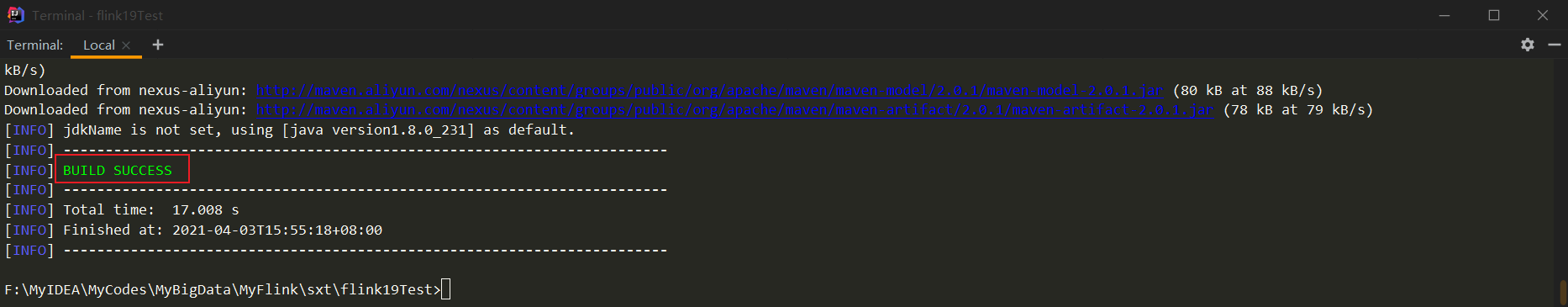 flink中maven项目出现java: 程序包org.apache.flink.api.java不存在_java: 程序包org.apache.flink.table.api.java不存在 ...