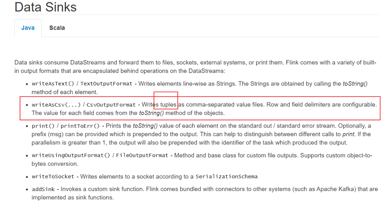 flink中sink出Csv格式注意_sink.properties.format-CSDN博客