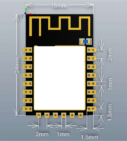 ESP-12F模块转接板测试版调试说明，下载MicroPython程序。ESP8266-12F_安信可esp-12f程序下载-CSDN博客