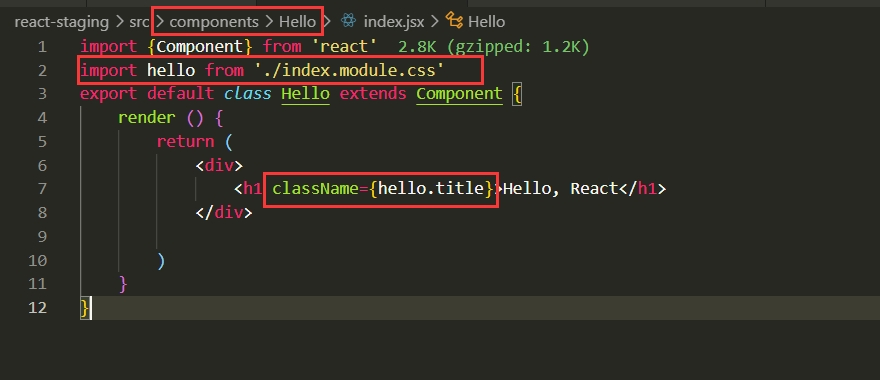 React 学习笔记 —— Css 样式的模块化样式模块化原理 Csdn博客