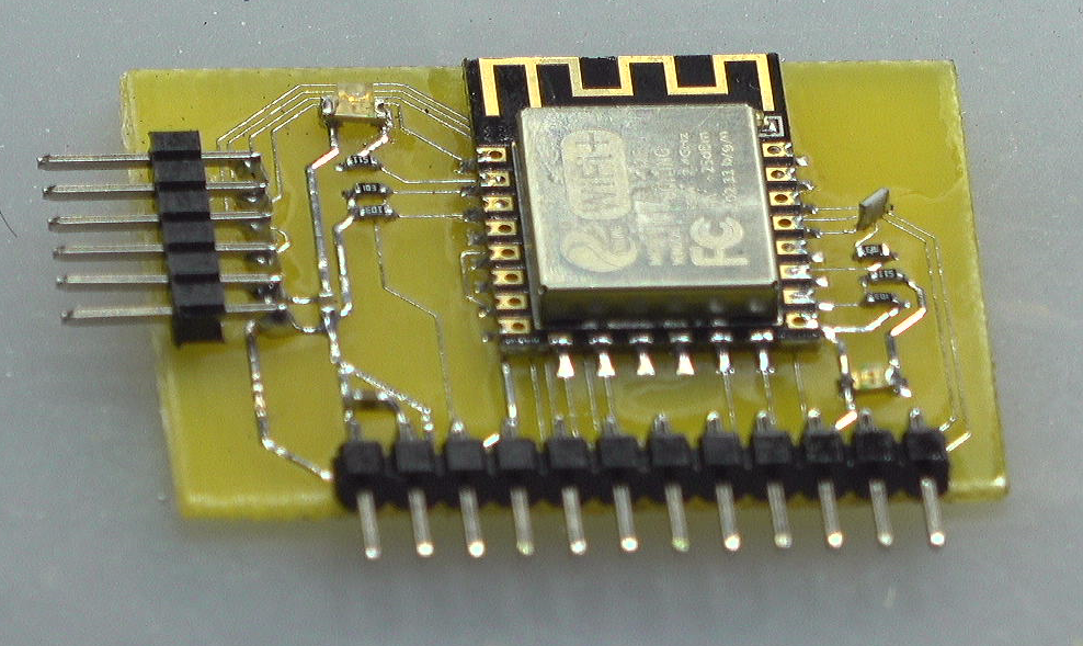 ESP-12F模块转接板测试版调试说明，下载MicroPython程序。ESP8266-12F_安信可esp-12f程序下载-CSDN博客