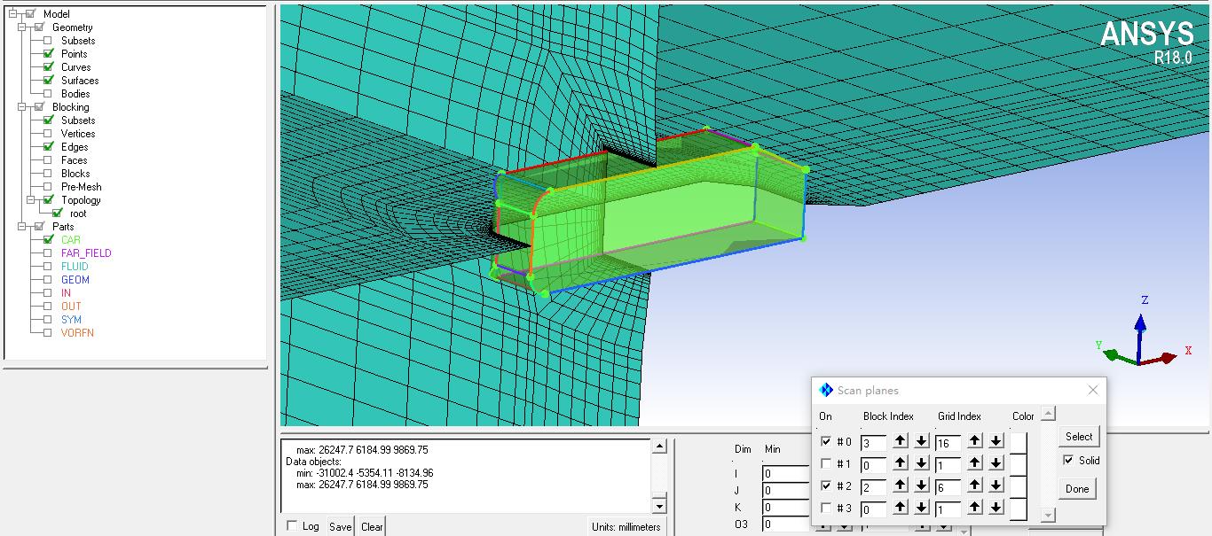 ANSYS ICEM CFD三维结构网格生成实例——汽车外流_icem中开动-CSDN博客