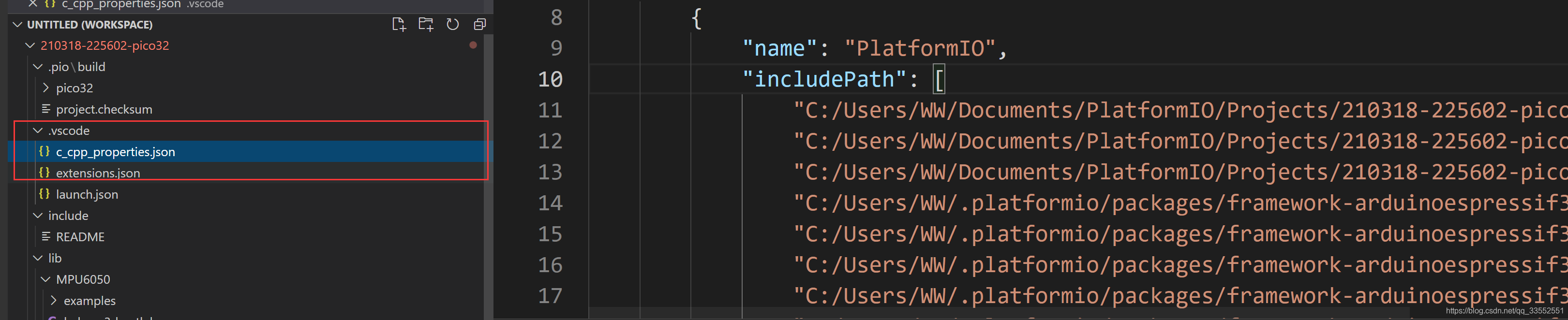 Vscode Platformio Stm32esp32 Arduinoesp32 Platformio Csdn博客