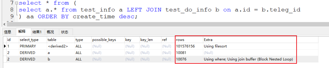 MySQL left join 查询巨慢 优化_mysql left join 慢-CSDN博客