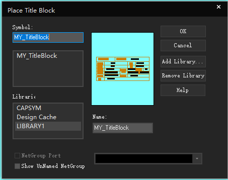 Cadence OrCAD Cpature创建Title Block_orcad title block-CSDN博客