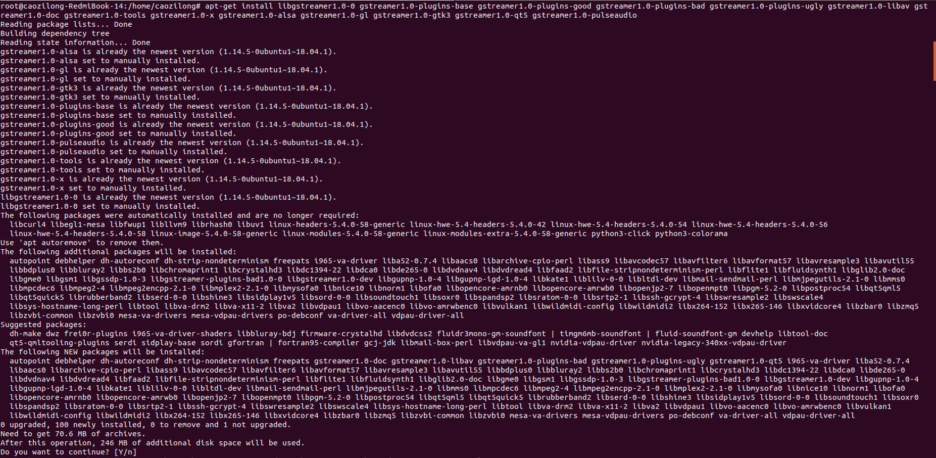 在Ubuntu18.04上从源码构建Gstreamer_ubuntu gstreamer服务器开发-CSDN博客
