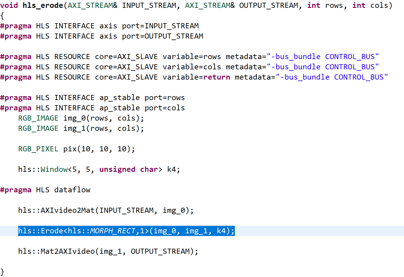 HLS OPENCV各函数使用方法_hls::window_不缺席的阳光的博客-CSDN博客