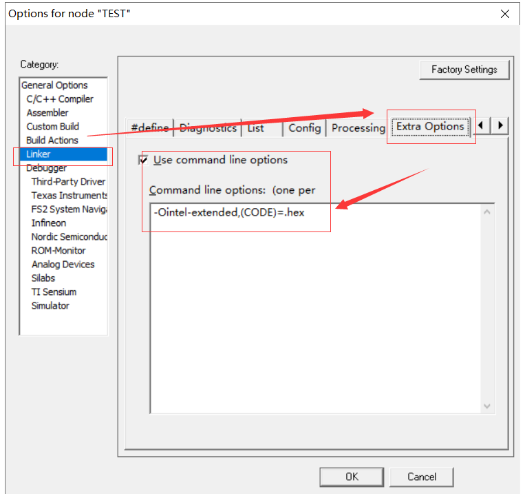 集成开发环境IAR环境配置_iar extra options-CSDN博客
