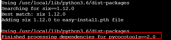 Modulenotfounderror No Module Named ‘pycocotools‘modulenotfounderror 