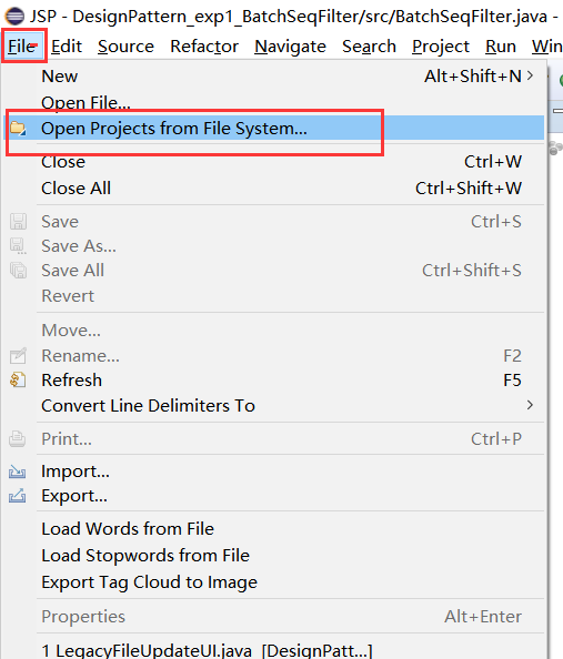 eclipse中import existing projects into workspace和open projects from file systems分别有什么用？-CSDN博客
