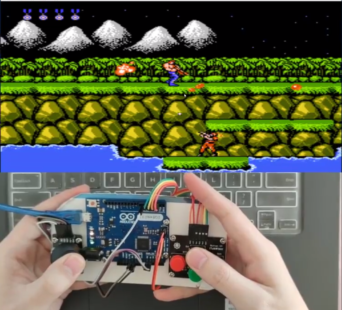 玩魂斗罗怎么能少了Arduino游戏手柄！_arduino joystick library-CSDN博客